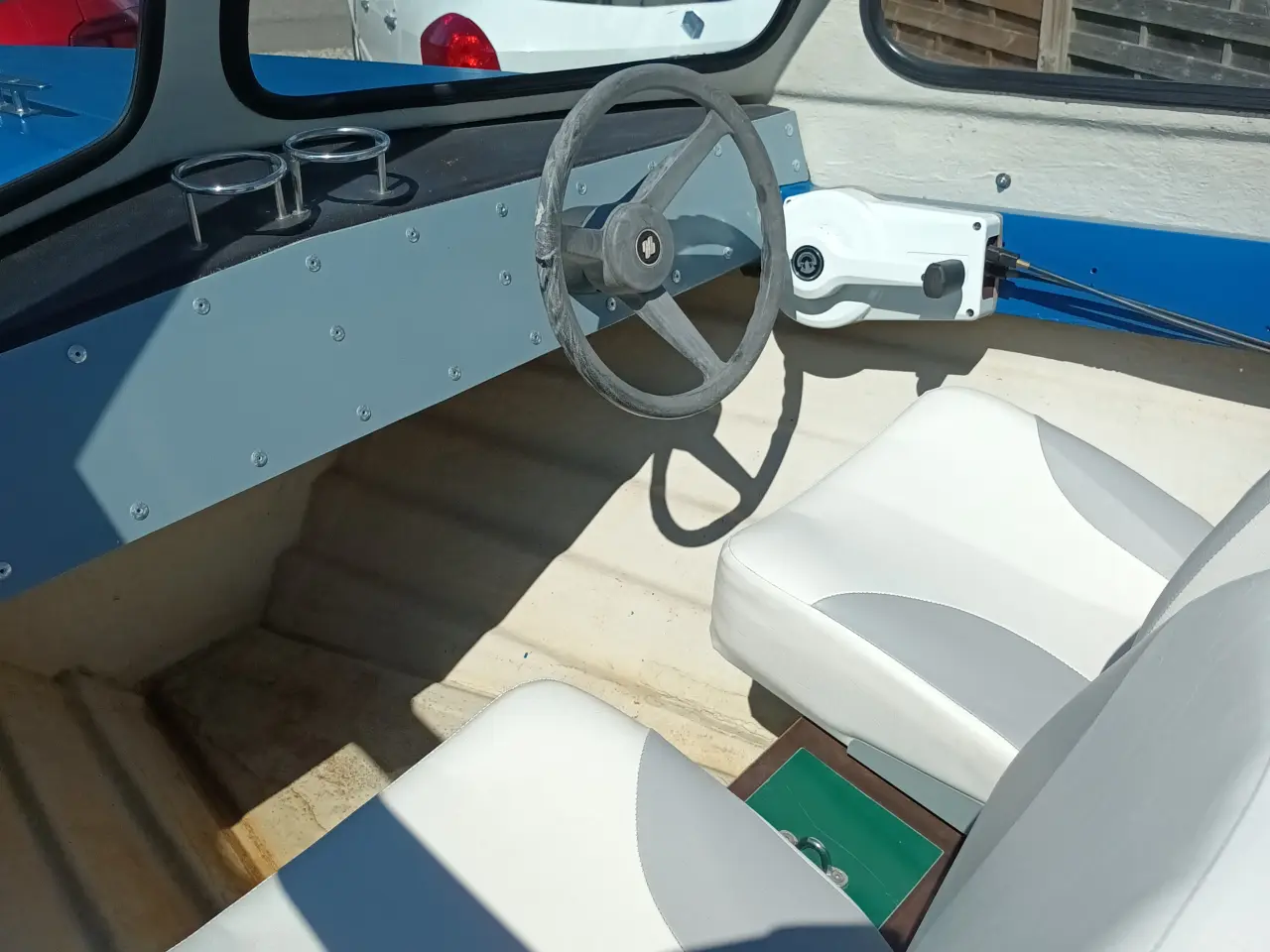 15 fod jolle med ratstyring, 15 hk suzuki, trailer | Nørre Alslev ...
