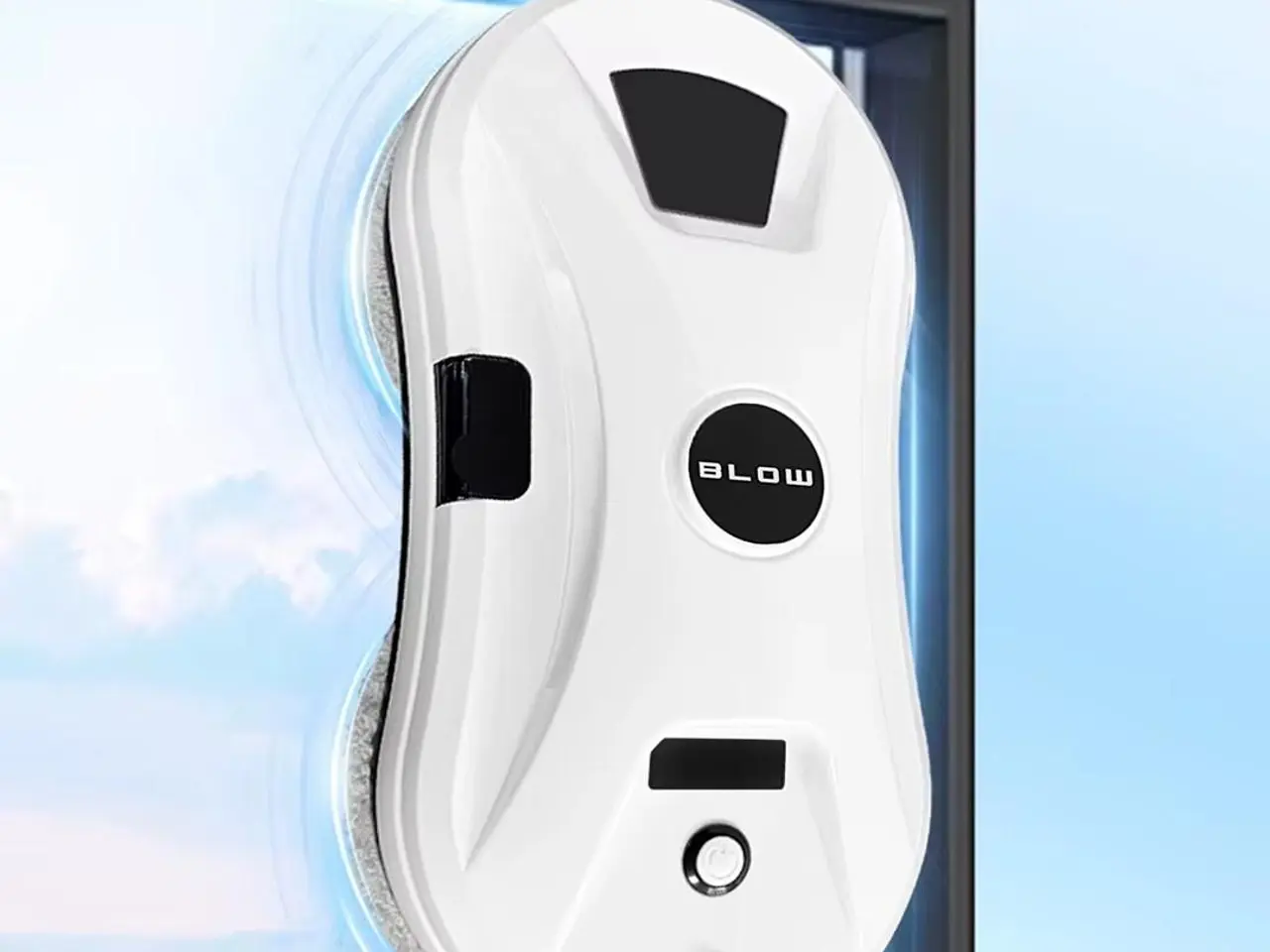 BLOW LUMINO vinduespudser-robot med spray - hvid - GulogGratis.dk