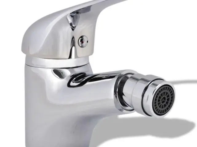 Blandingsbatteri til bidet - krom, topmonteret - GulogGratis.dk