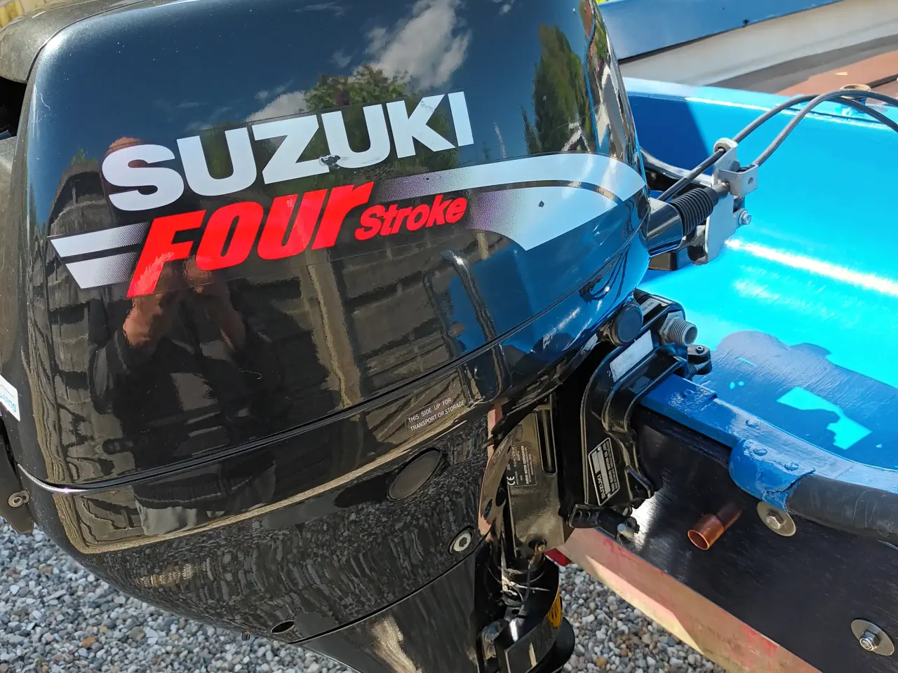 15 fod jolle med ratstyring, 15 hk suzuki, trailer | Nørre Alslev ...
