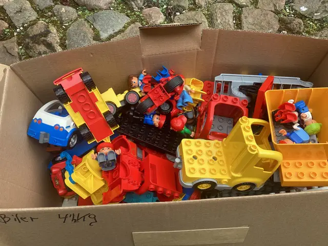 4 kg blandet Duplo med biler og figurer | Bogense - GulogGratis.dk