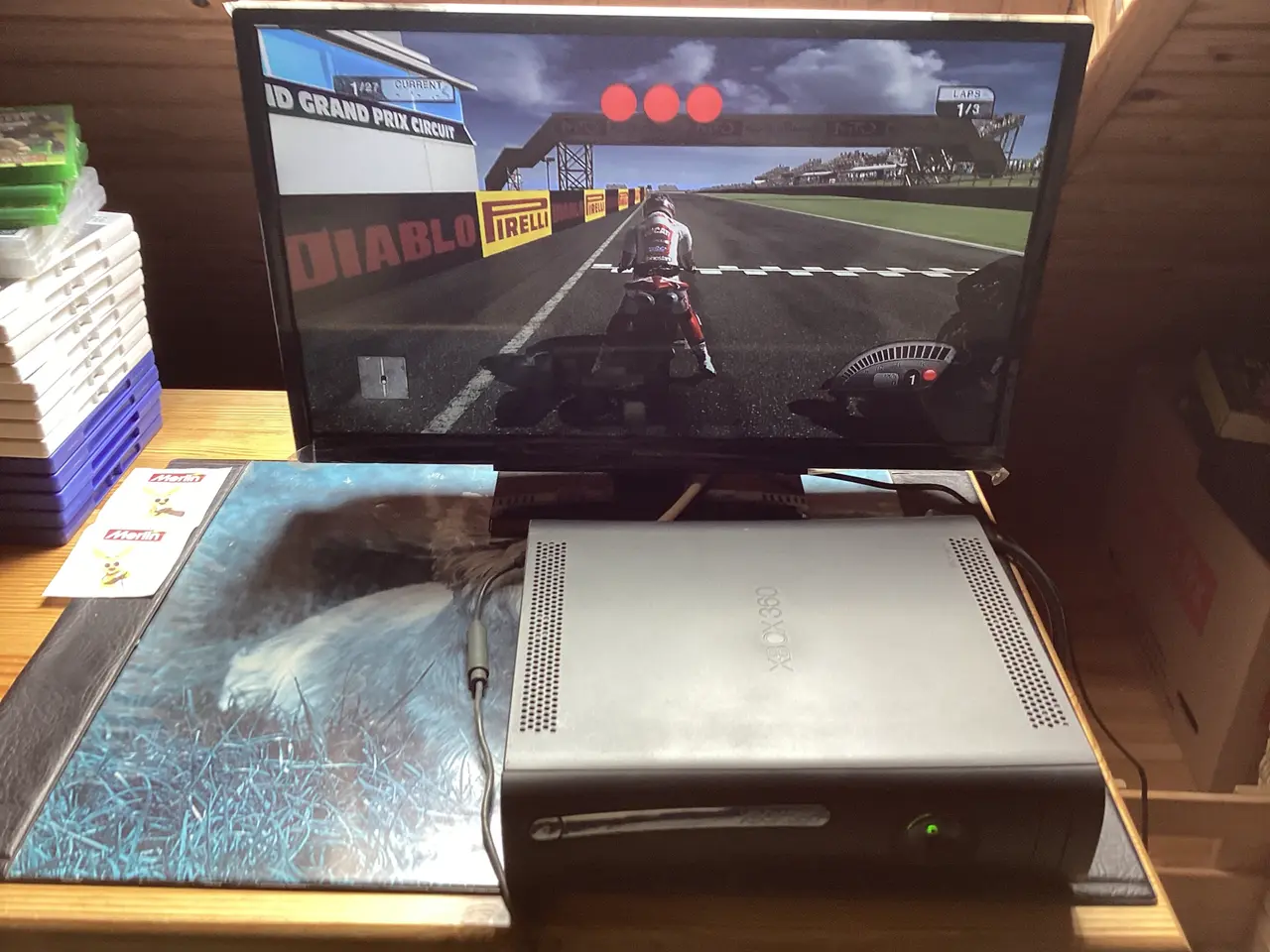 Xbox 360 u/tilbehør med 3 spil, 250kr. | Silkeborg - GulogGratis.dk
