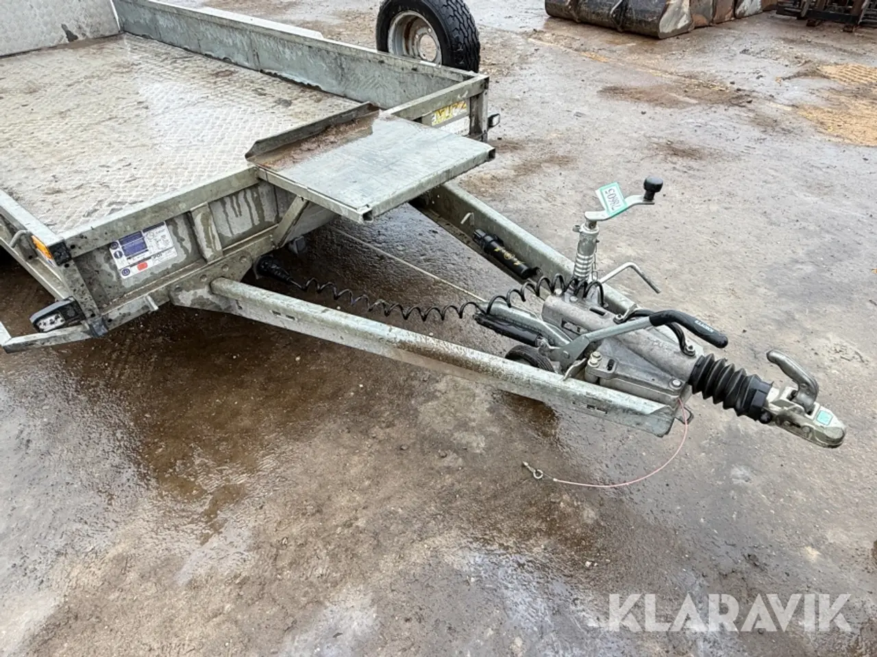 Maskintrailer Ifor Williams GP 126-R | Tølløse - GulogGratis.dk
